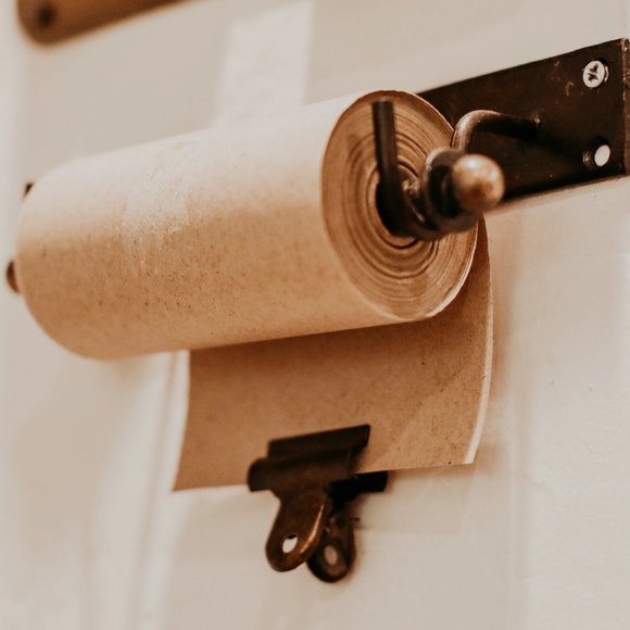 Kitchen | Hanging Note Roll Paper With A Brass Clip | Poshmark